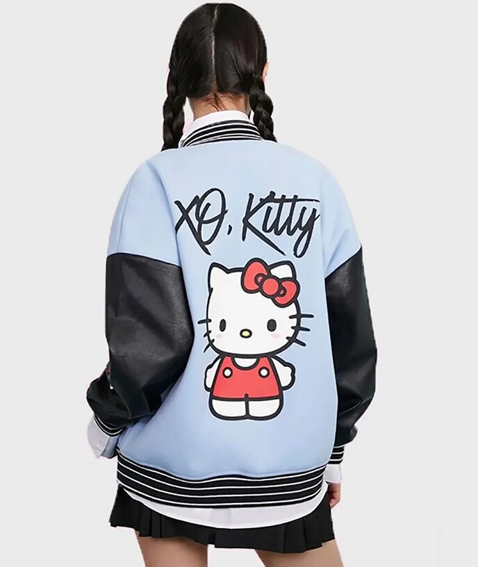 XO Kitty Hello Kitty Varsity Jacket