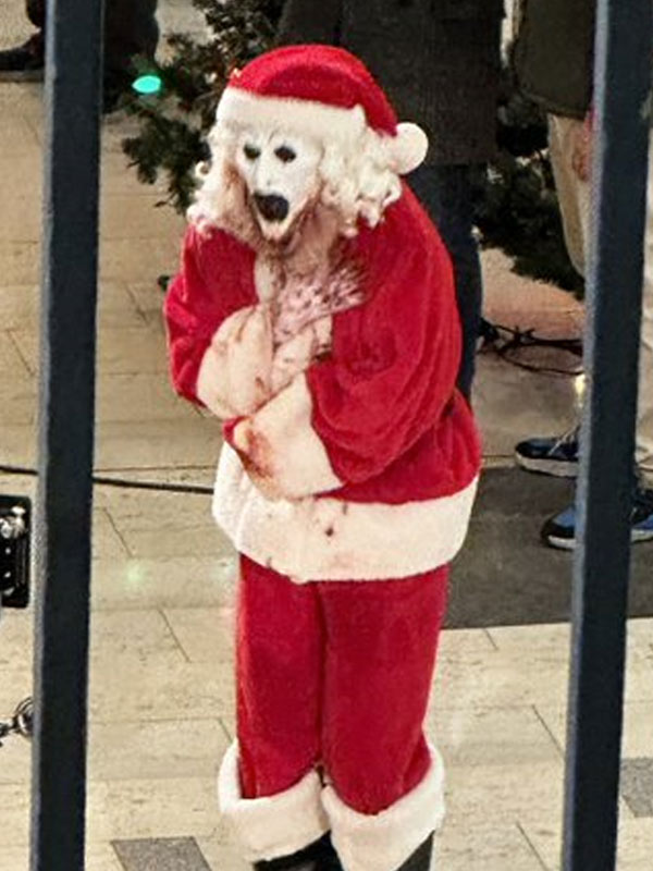 Art The Clown Terrifier 3 2024 Santa Coat