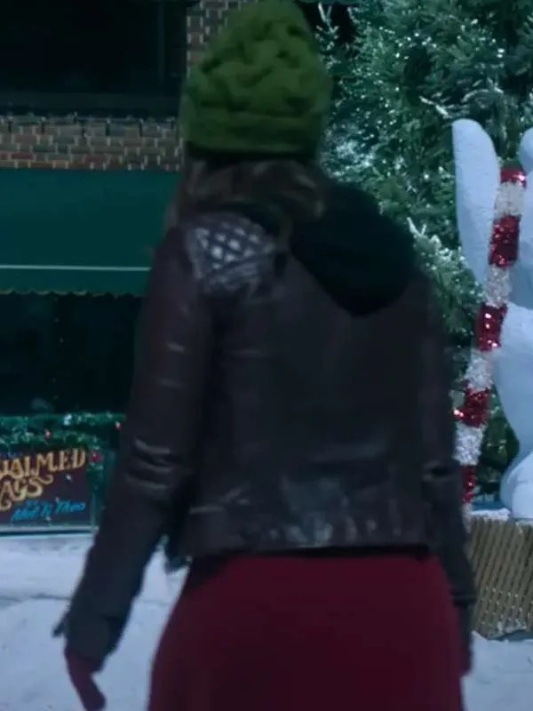Cathy Hot Frosty 2024 Leather Jacket