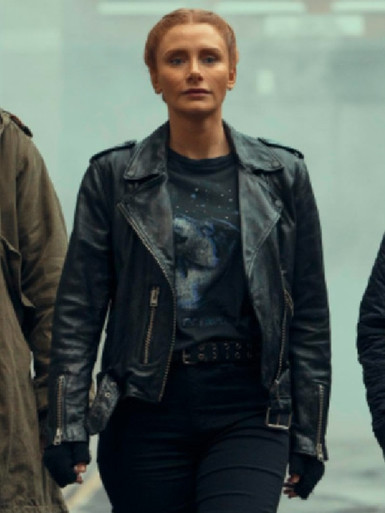 Bryce Dallas Howard Deep Cover 2025 Leather Jacket