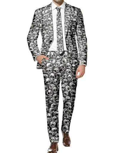 Skull Halloween Suit