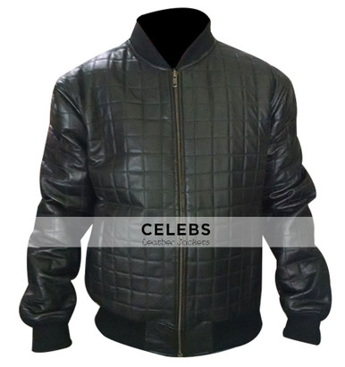 Rapper Drake Quilted Bomber Leather Jacket | CLJ