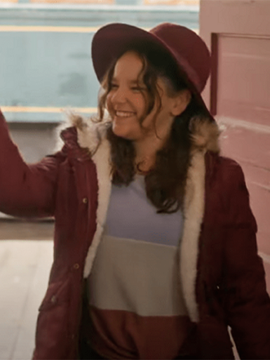 The Perfect Pairing Zarina Rocha Maroon Jacket