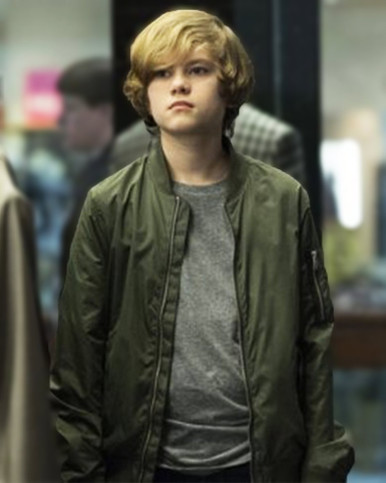 Good Girls TV Series Isaiah Stannard Olive Green Jacket