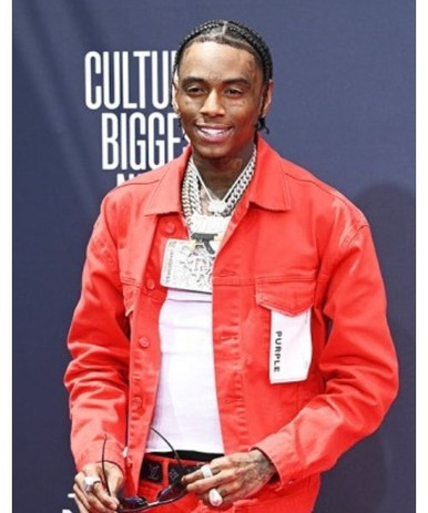Soulja Boy Bet Awards Red Jacket
