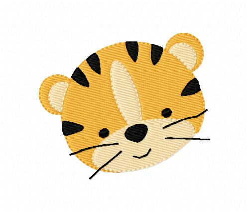 Tiger Machine Embroidery Design - Joyful Stitches
