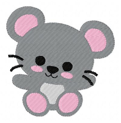 MiMi the Mouse Monogram Set - Joyful Stitches
