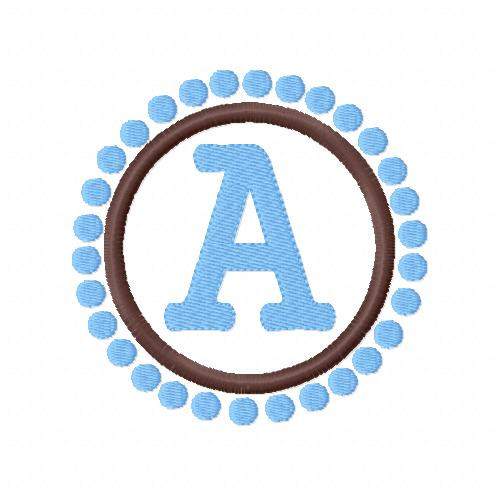 Fun Monogram Machine Embroidery Design Mega Bundle Pack - Joyful Stitches