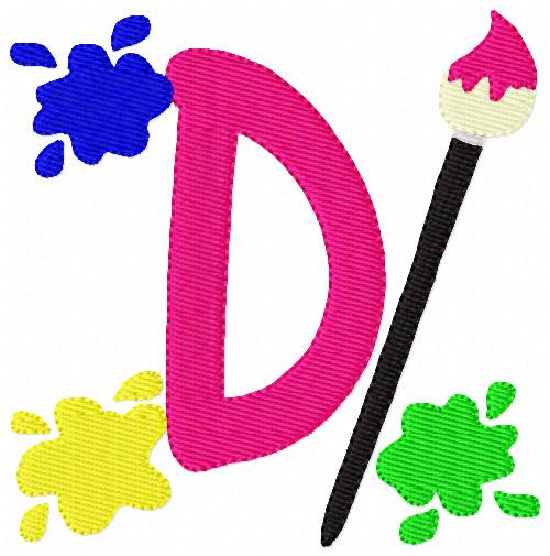 Painting Fun Art Monogram Set - Joyful Stitches