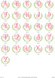 Ivy Machine Embroidery Monogram Font Design Set - Joyful Stitches