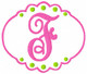Just Girly Monogram Set - Joyful Stitches