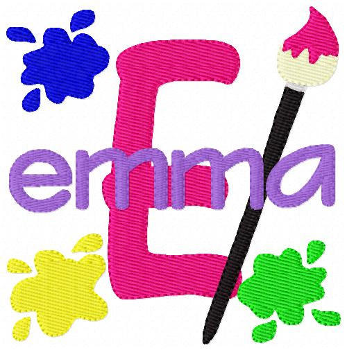 Painting Fun Art Monogram Set - Joyful Stitches