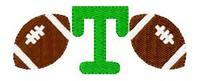 Football Sports Mini Monogram Set - Joyful Stitches