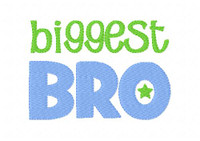 Biggest Bro Brother - Joyful Stitches