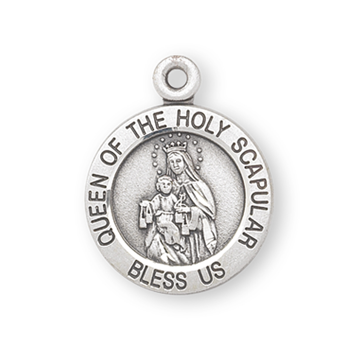Sterling Silver Holy Scapular Medal - Catholic Online Shopping - World ...