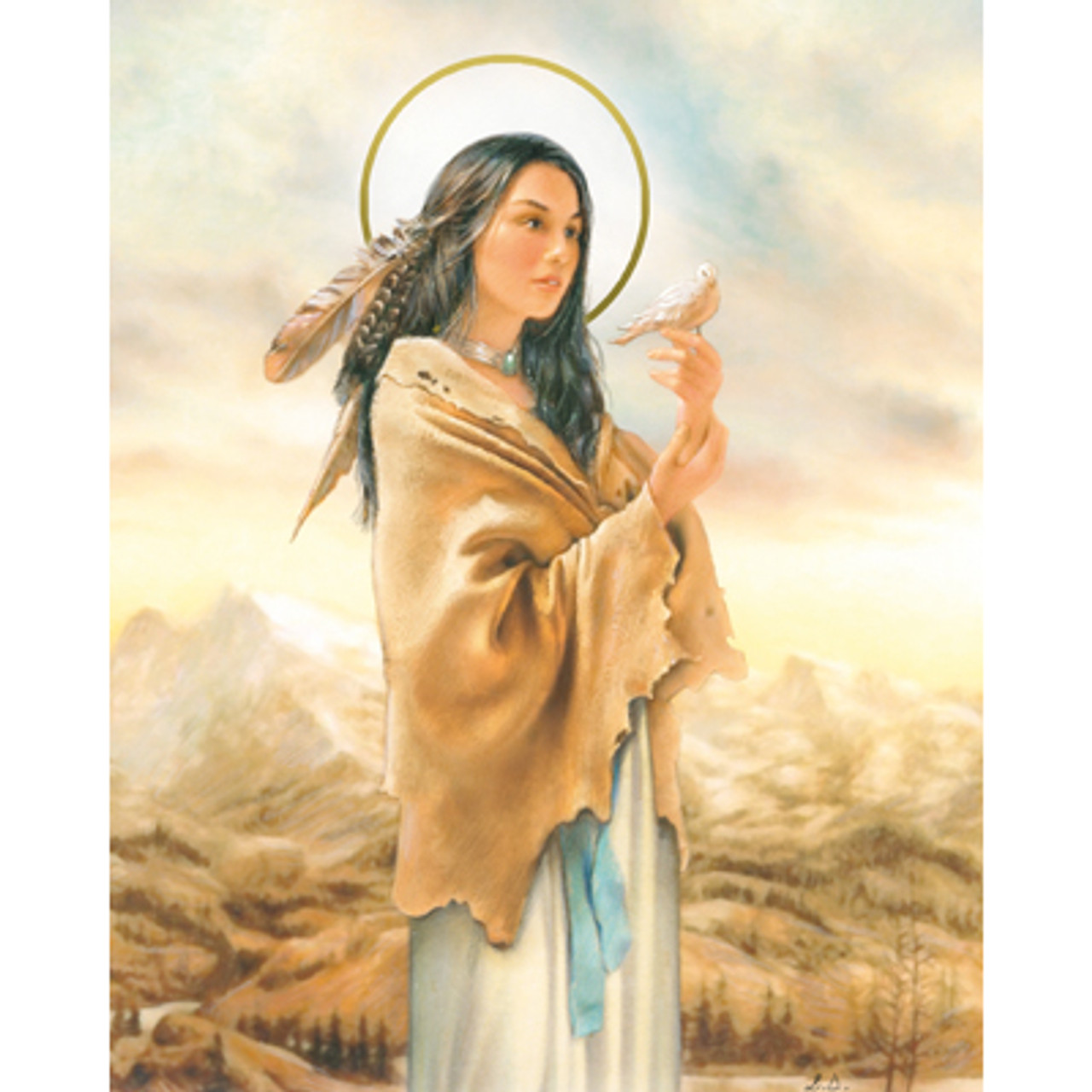 kateri tekakwitha coloring page