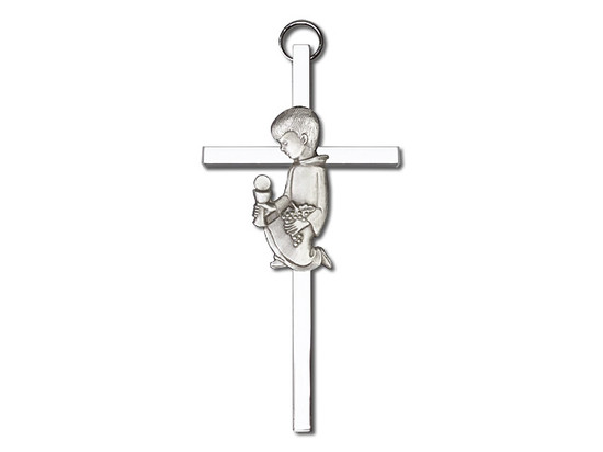 Communion Boy Cross - 4 Inch