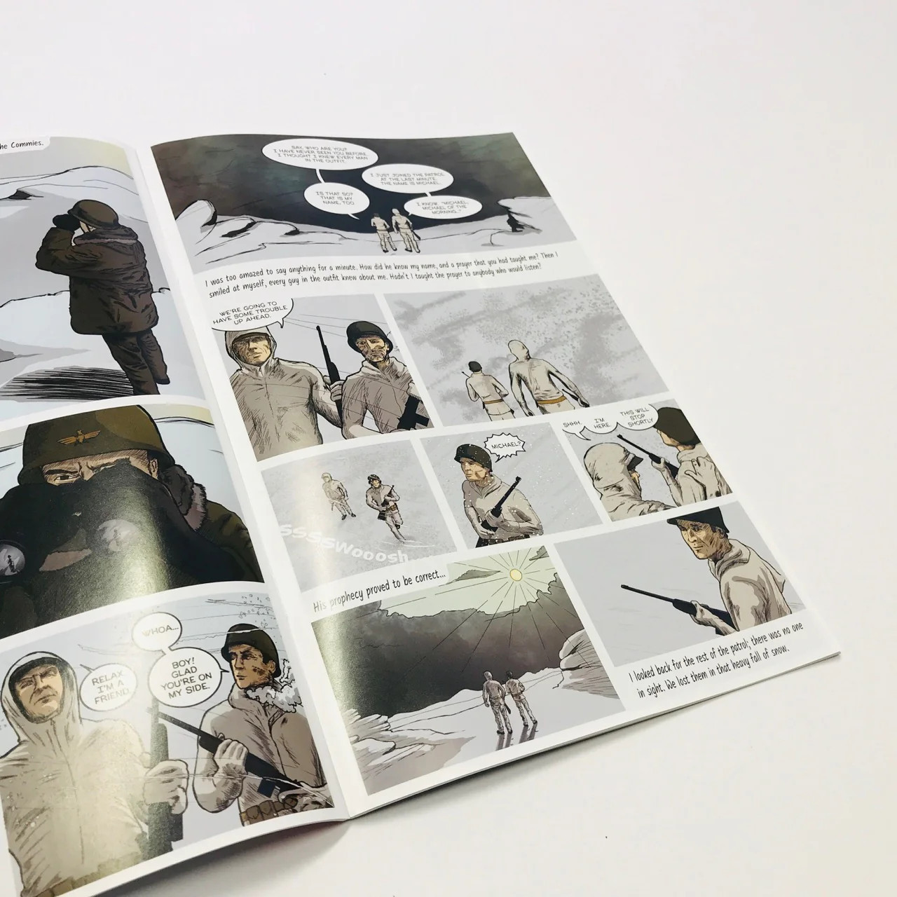 St. Michael Comic Book - Above the 38th Parallel