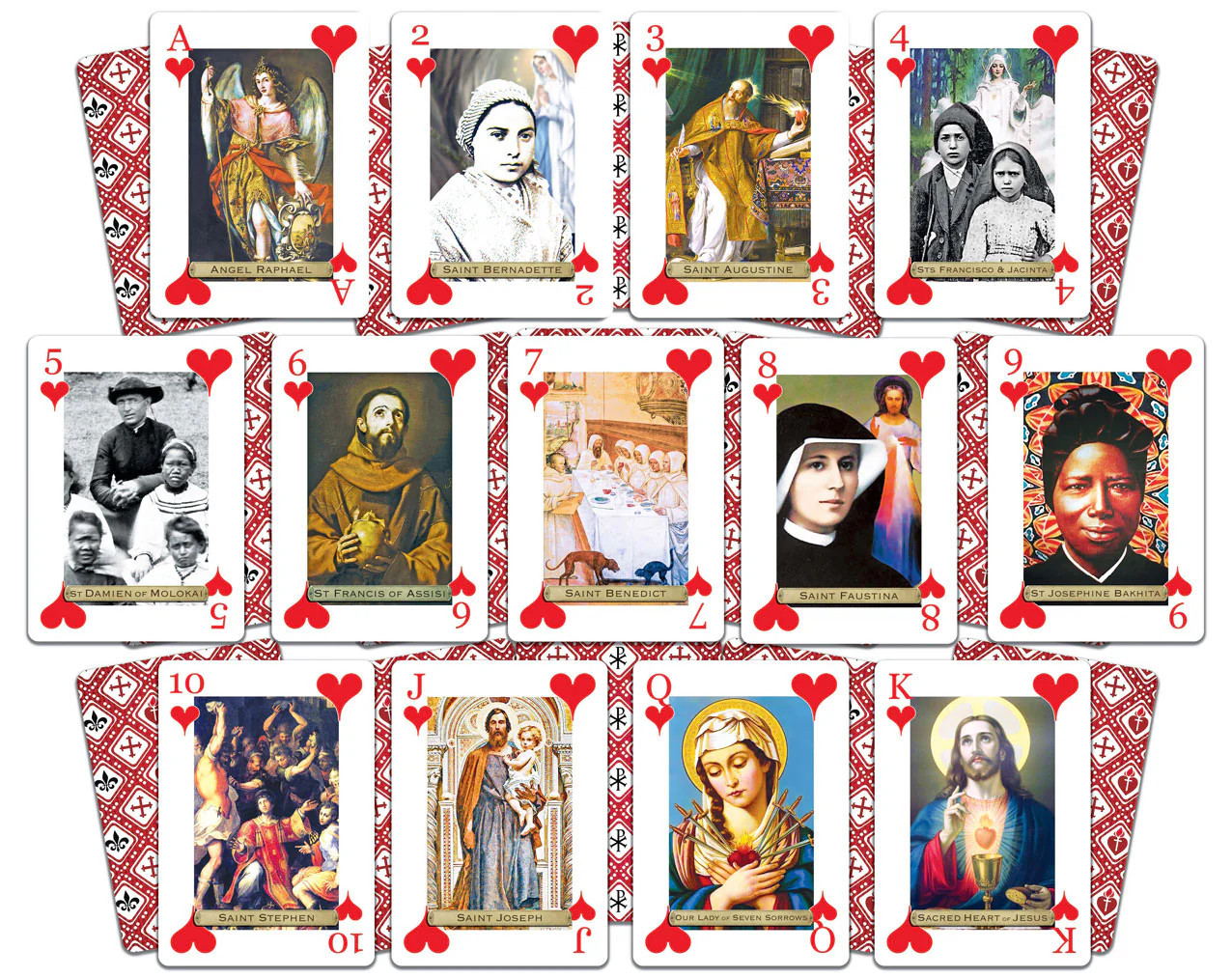 Holy Playing Cards: Saints Edition