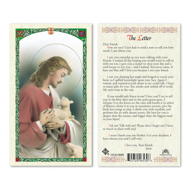 Good Shepherd The Letter Prayer Laminated Prayer Cards (Pack of 25 ...
