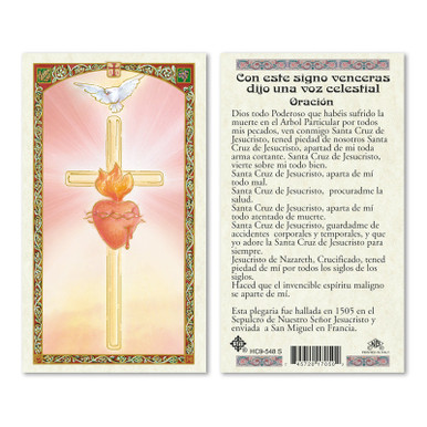 Voz Celestial Spanish Laminated Prayer Cards (Pack of 25) - Catholic ...