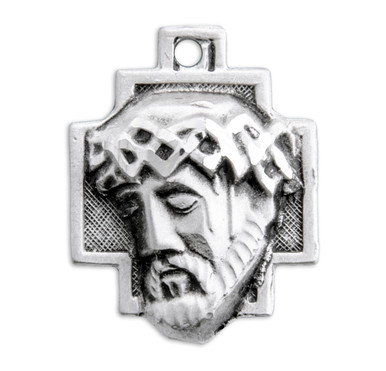 Head of Christ Sterling Silver Medal - Catholic Online Shopping - World ...