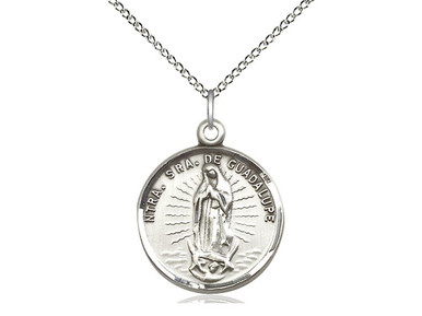 Our Lady of Guadalupe - Spanish Pendant