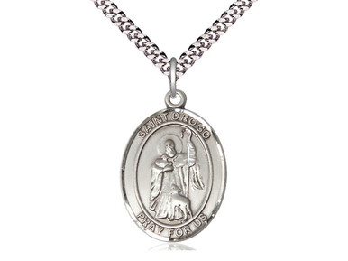 St. Drogo - Oval Patron Saint Series
