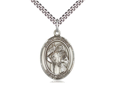 St. Ursula - Oval Patron Saint Series