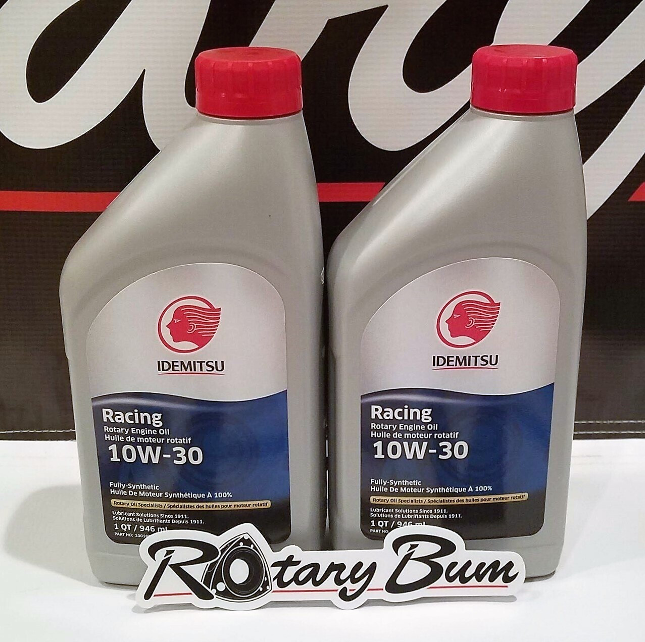 Idemitsu 10W-30 Full Synthetic Rotary Engine Oil - 2 qt. pack