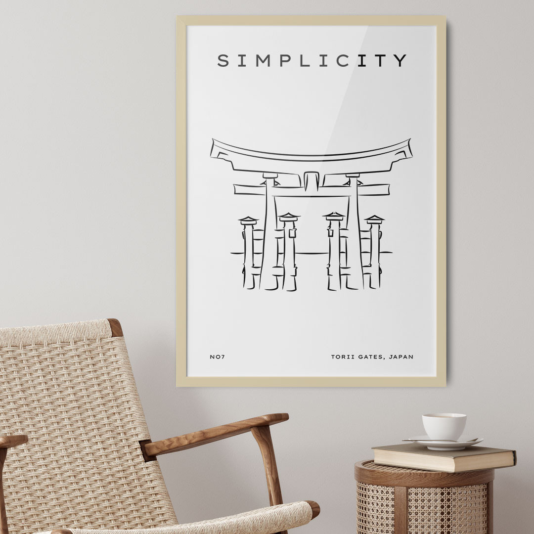 Simplicity, Torii Gates, Japan - Copy City Publish