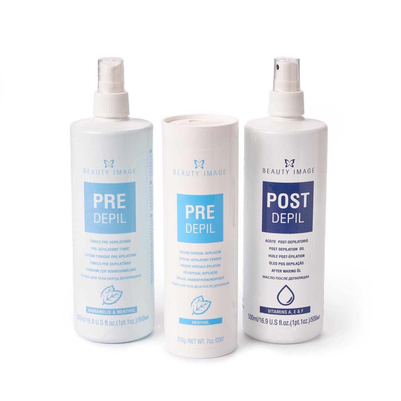 Pre and Post-Wax Care Product Bundle | Beauty Image USA