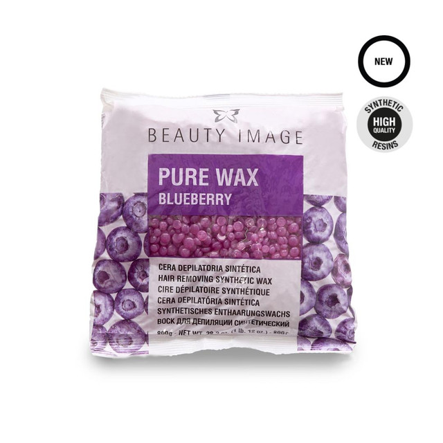 Blue Cotton Wax Beads | Strip-Free Wax | Beauty Image USA