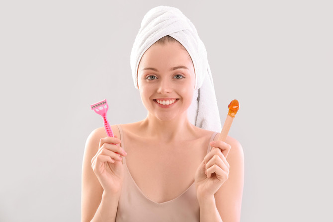 Get Rid Of Razor Bumps Try Hard Wax Beauty Image