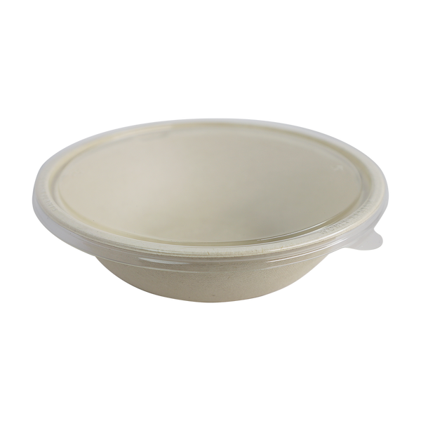 Lid - 32 oz Wide Bowls, Clear PLA - World Centric