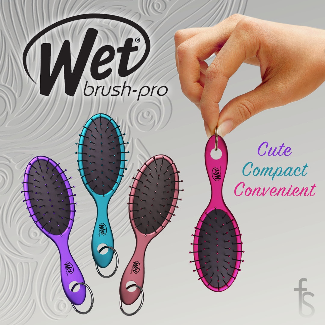 Wet Brush Keychain 9 Piece - Brushes & More Beauty Supply
