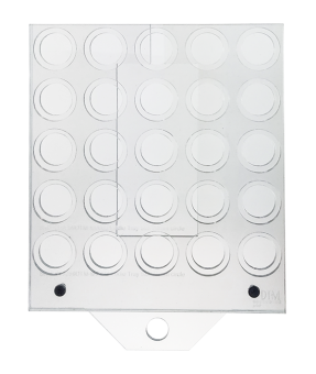 Primera Eddie Manual Tray 20mm 25 Circles - Primera Asia Pacific Store