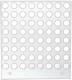 Primera Eddie Manual Tray 10/12mm 64 Circles - Primera Asia Pacific Store