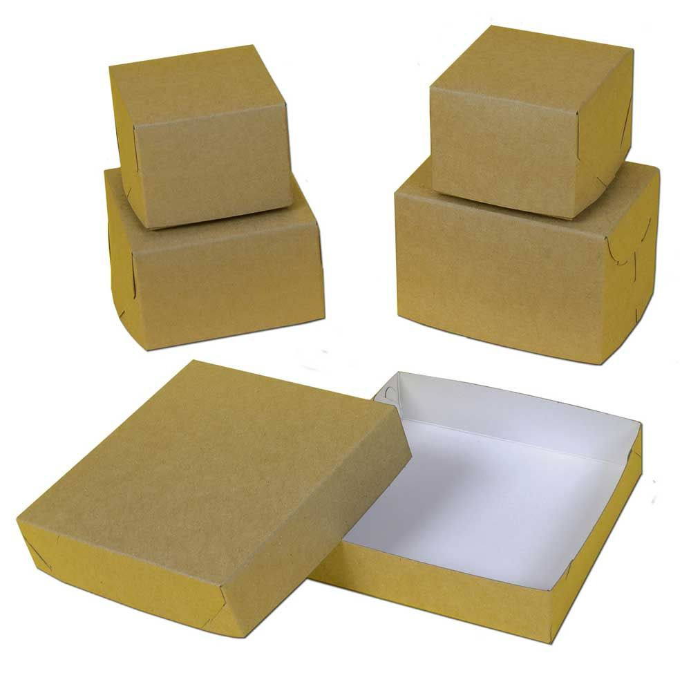 Gloss White Lock-Corner Boxes - Mid Atlantic Packaging