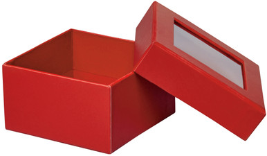 3 1/2" x 3 1/2" x 2" Red Rigid Gourmet Window Boxes/3 - Mid Atlantic ...
