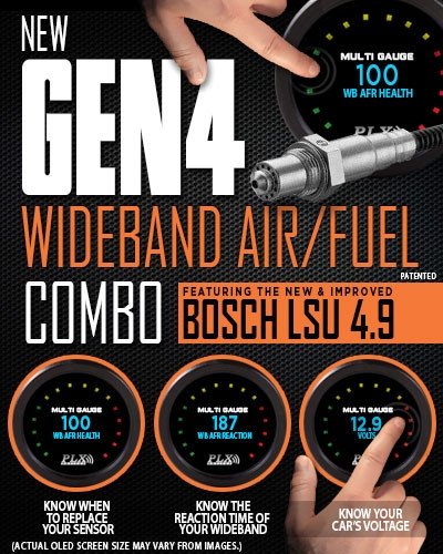 PLX DM-6 + SM-AFR Wideband AFR Combo Gen 4 With Gauge