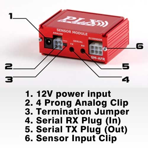 PLX DM-6 + SM-AFR Wideband AFR Combo Gen 4 With Gauge