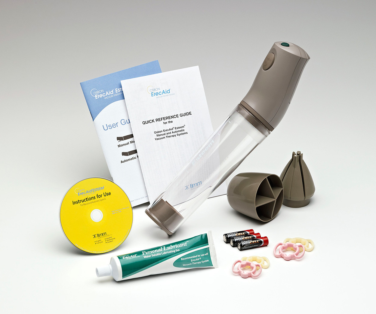 Timm Medical Osbon Erecaid Esteem Battery Vacuum Erection Pump ...