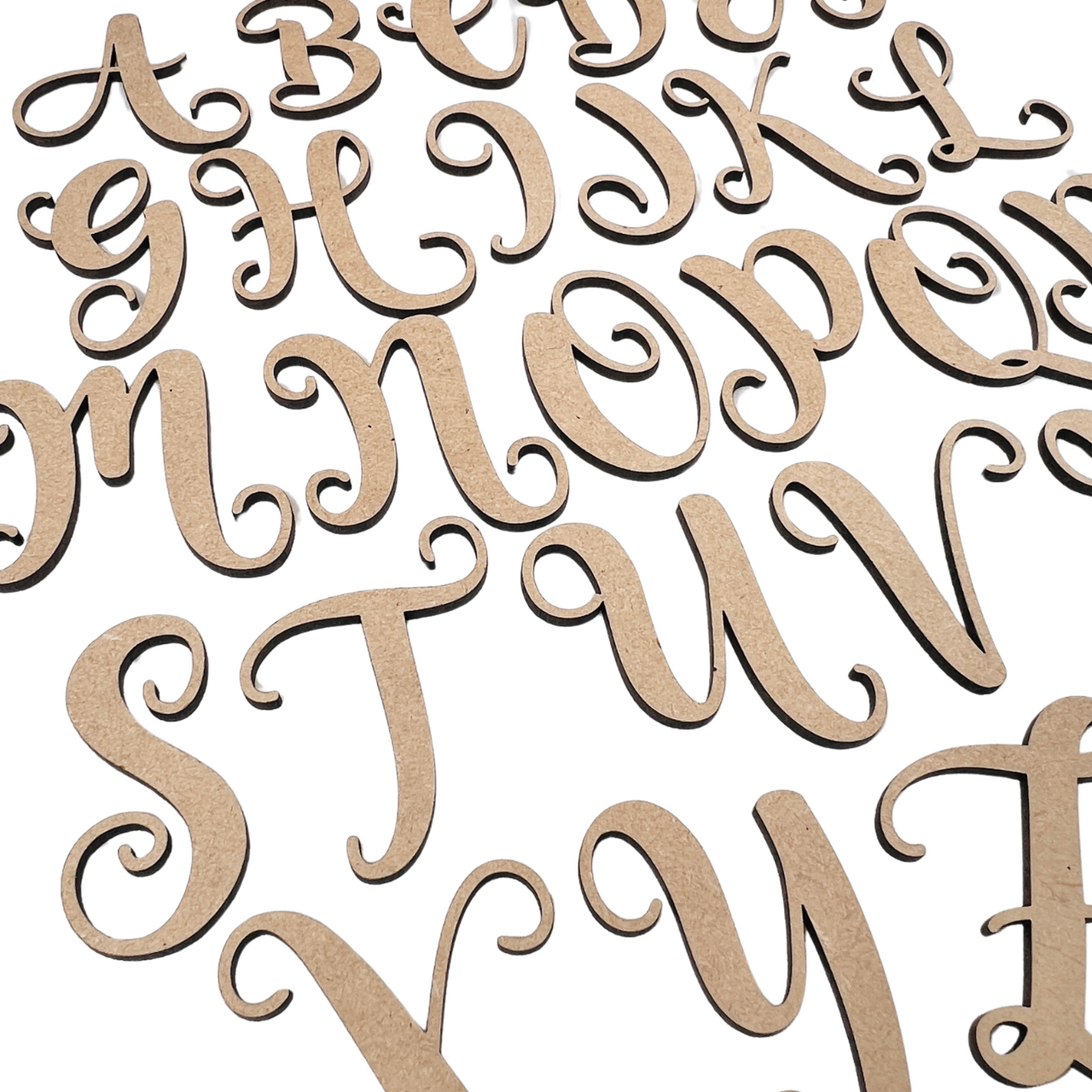 Starfish Wood Craft Letters