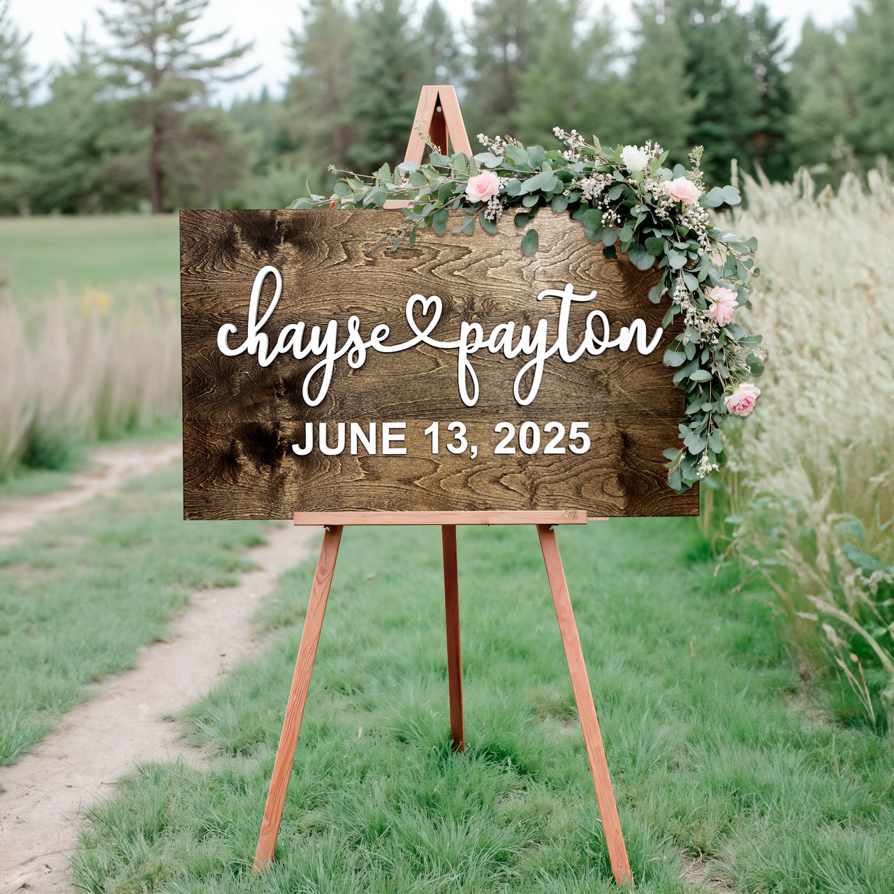 Personalized Wedding Sign