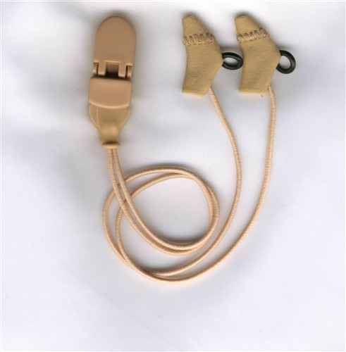 Ear Gear Micro for Eyeglasses - Binaural (Beige) | LIBERTY Health Supply