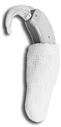 Protective Hearing Aid Cover and Sweatband - White Color - 1 pair ...