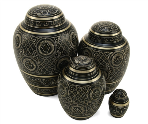 Hand Crafted Brass Radiance Memorial Urn | LIBERTY Health Supply