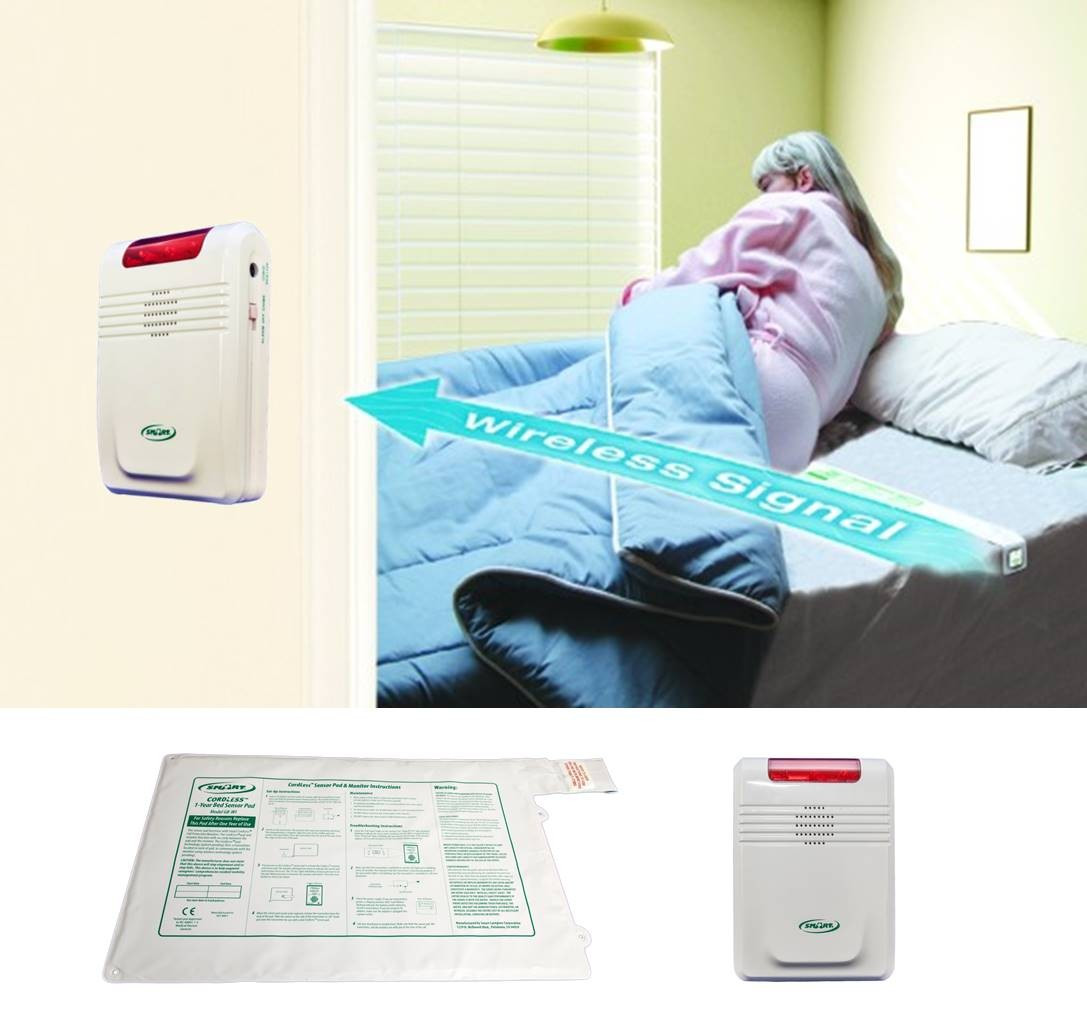 Smart Caregiver Wireless Bed Alarm Alert - 20 by 30 Inch Pad | LIBERTY ...