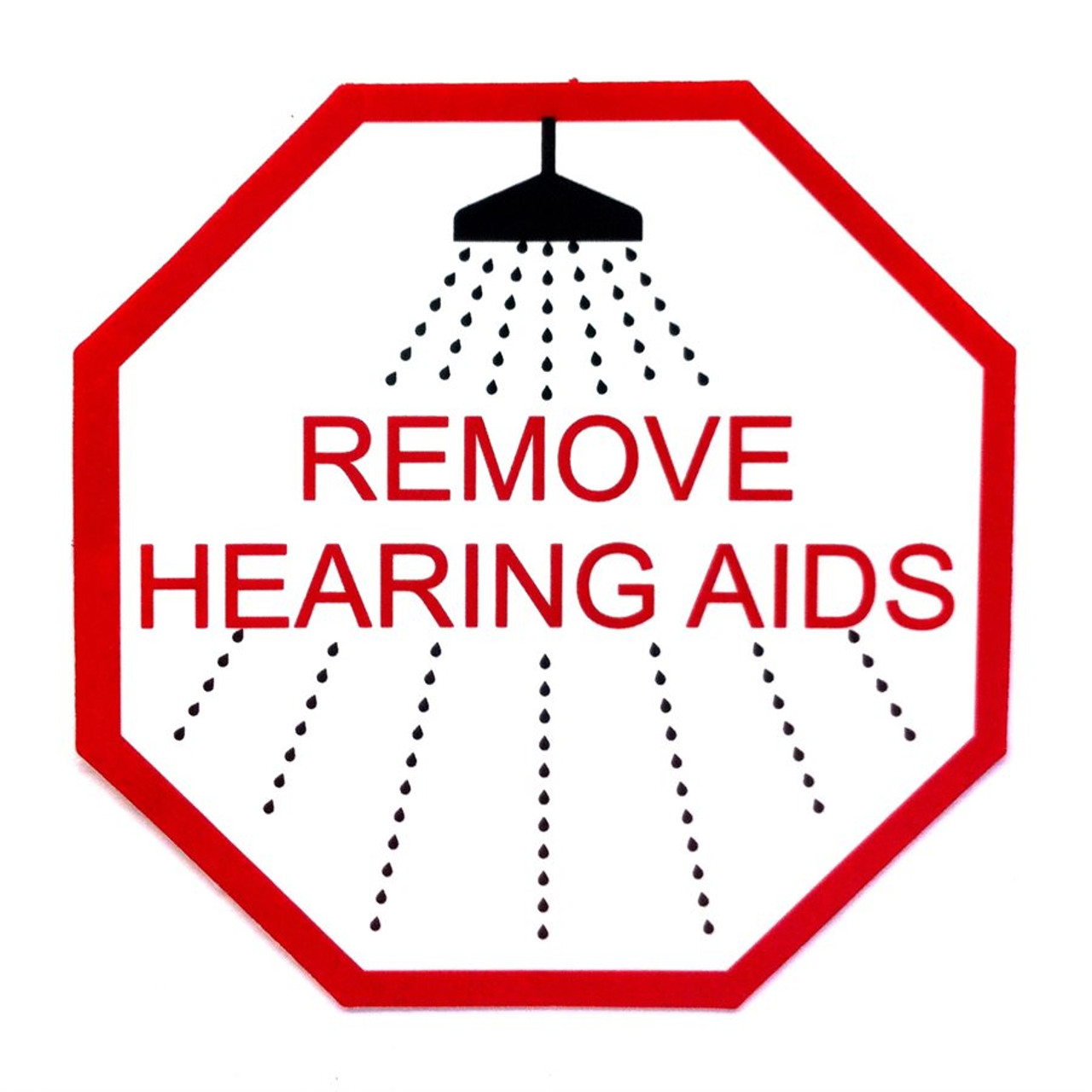 Hearing Aid Caution Label (2 / PK) | LIBERTY Health Supply